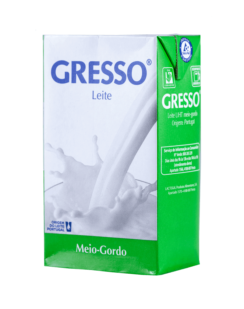 Leite Meio Gordo Gresso | Montra Alentejana